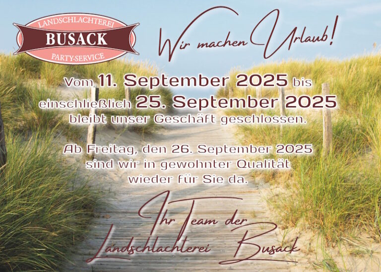 Hackfleisch - Landschlachterei Busack